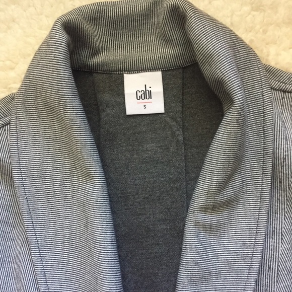 CAbi | Jackets & Coats | Cabi 530 Dropoff Gray Soft Blazer Jacket ...